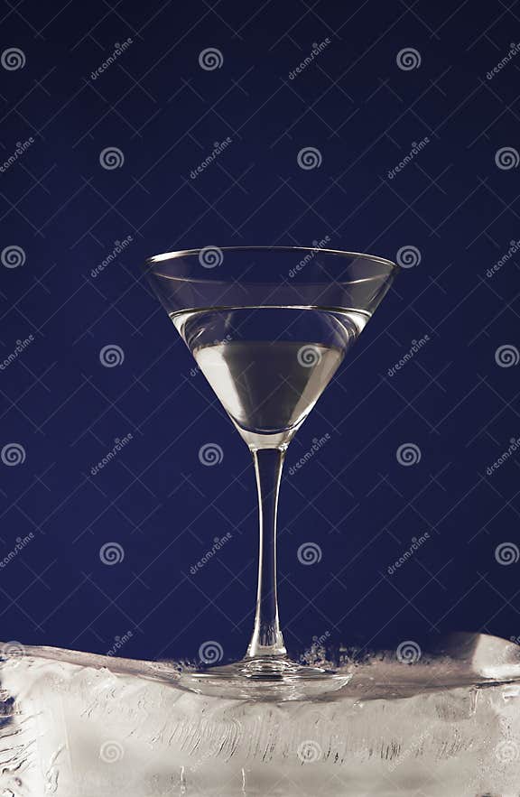 Martini on the rocks stock photo. Image of alcohol, white - 12110214