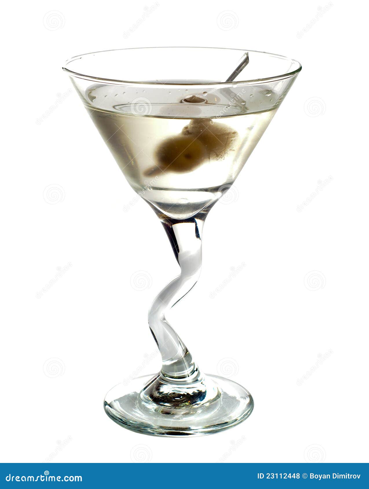 Martini seco foto de archivo. Imagen de congelado, cristal - 23112448