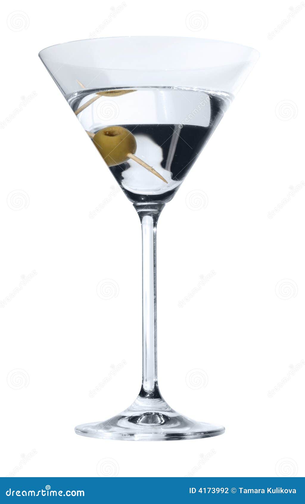Martini seco, isolado foto de stock. Imagem de misturado - 4173992