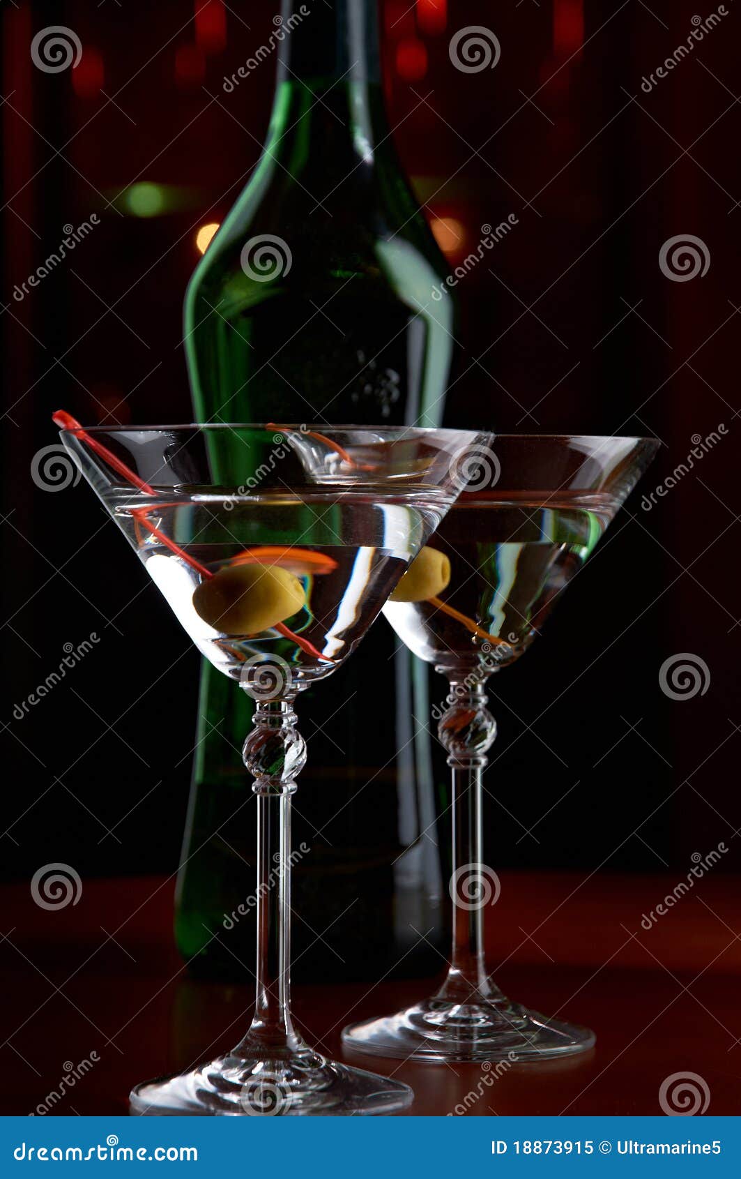 Martini served stock image. Image of vodka, drinks, refreshment - 18873915