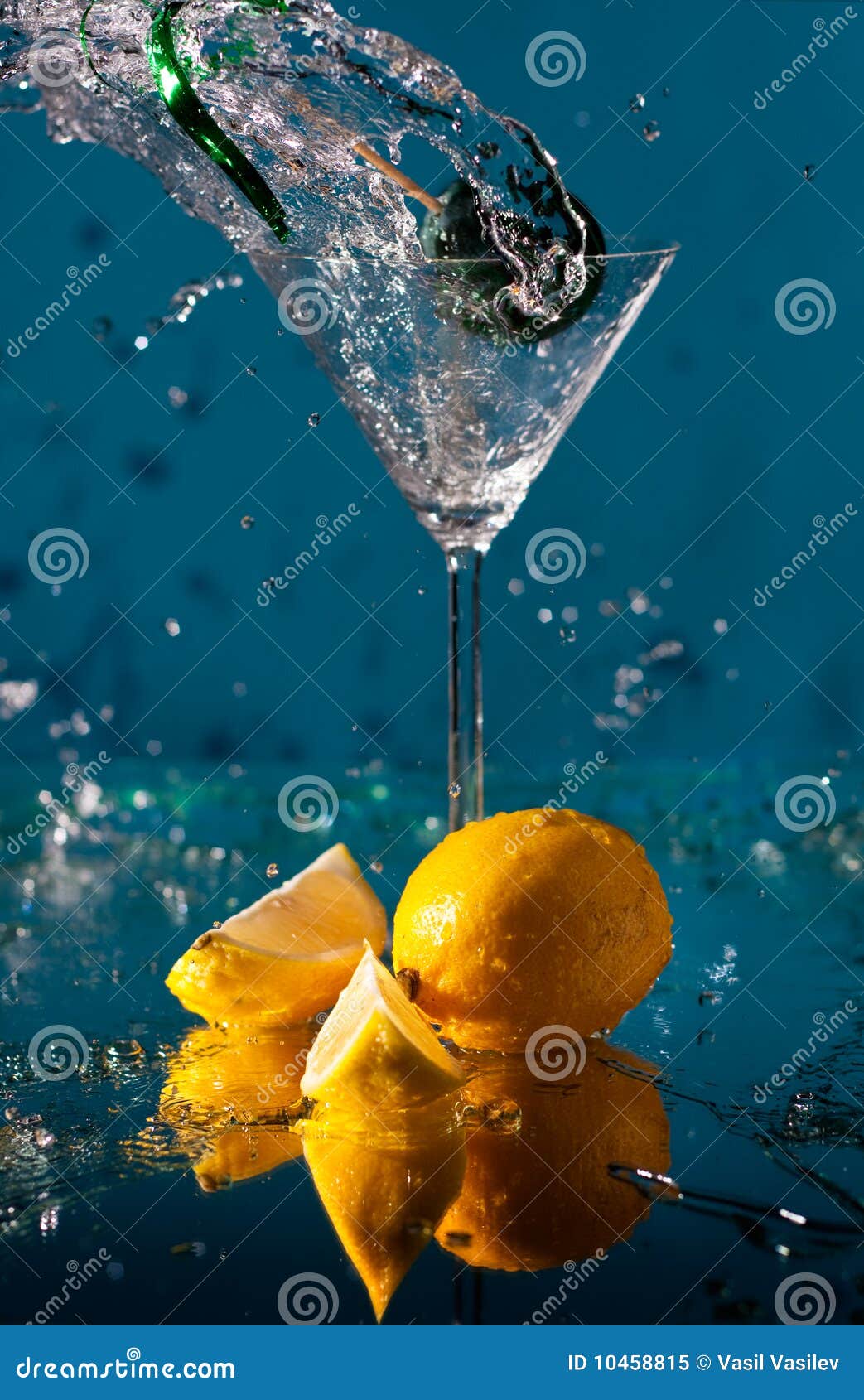 Martini splash stock image. Image of background, drop - 10458815