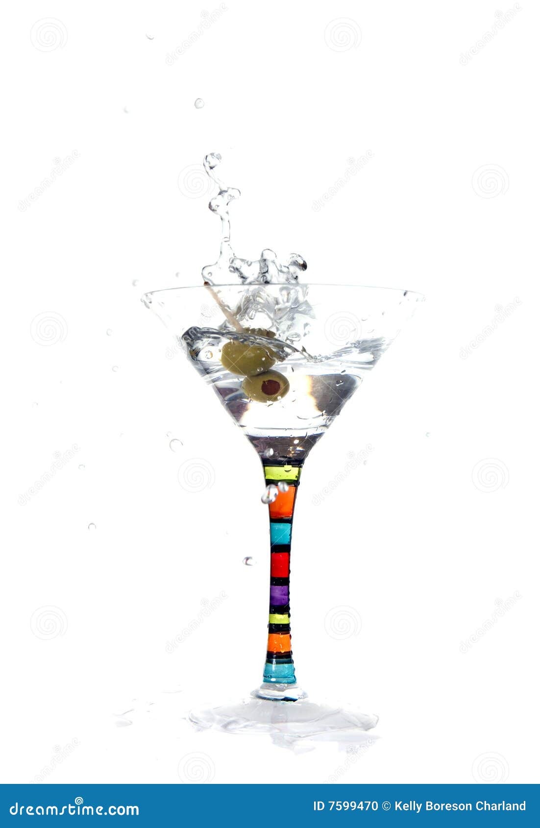Martini Splash stock photo. Image of elegant, blend, movement - 7599470