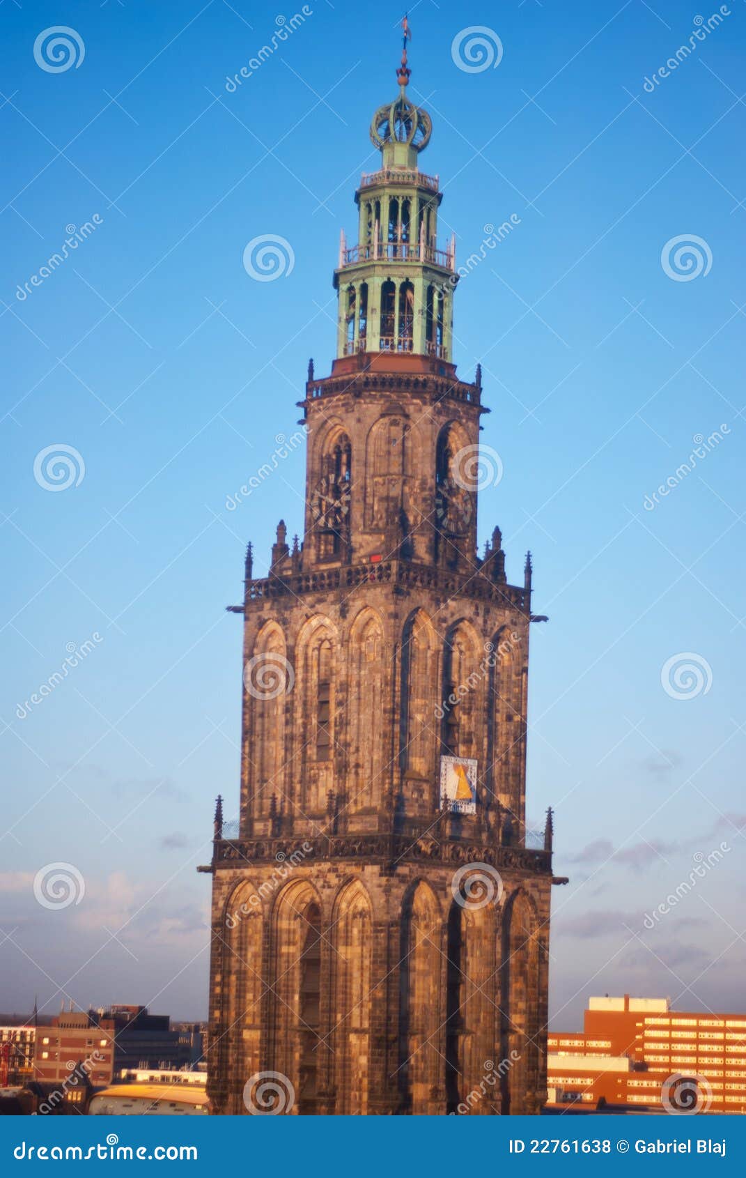 Martini tower stock photo. Image of tiled, architecture - 22761638