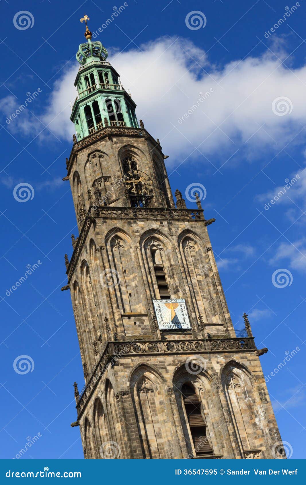 Martini tower stock image. Image of christianity, netherlands - 36547595