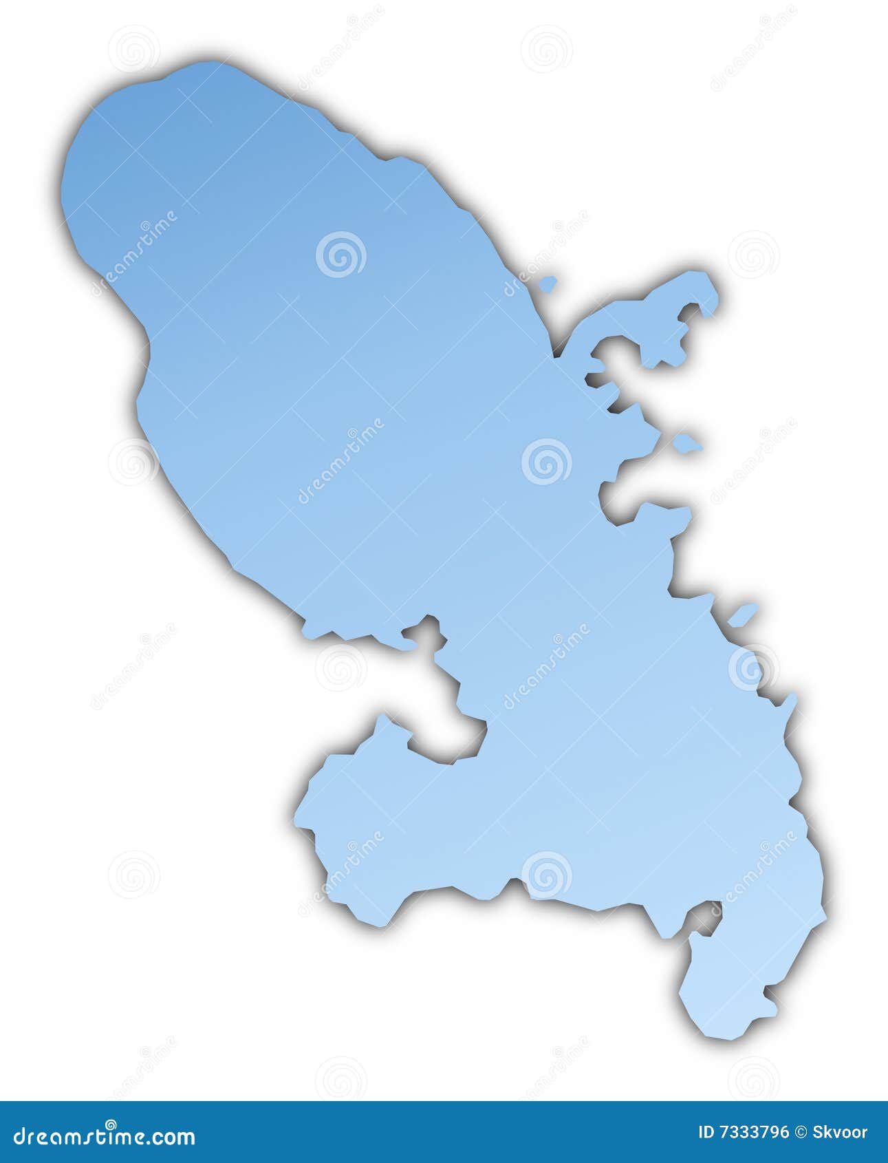 Martinique Map Stock Photography | CartoonDealer.com #7333796