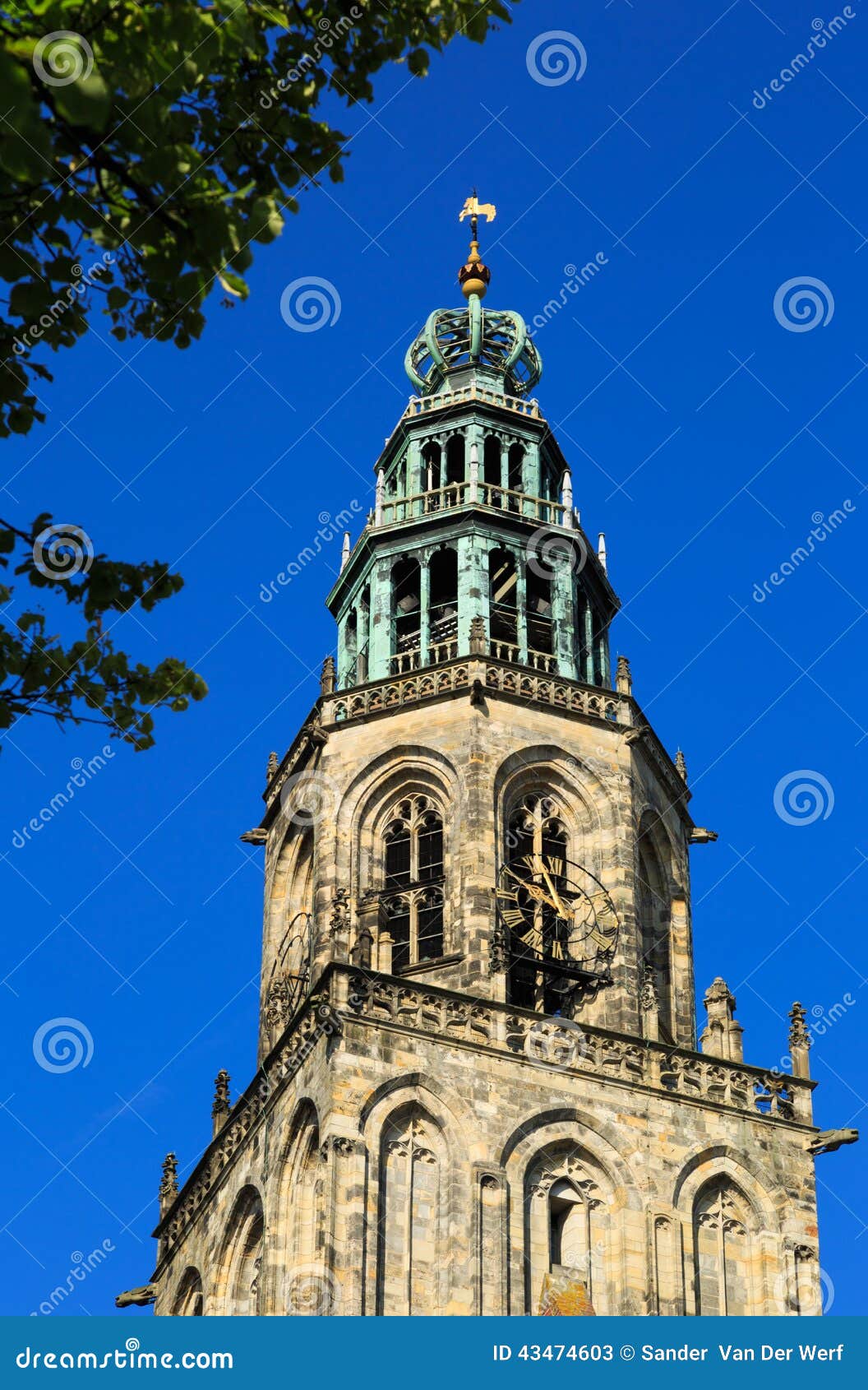 Martinitoren Groningen stock image. Image of travel, spiritual - 43474603