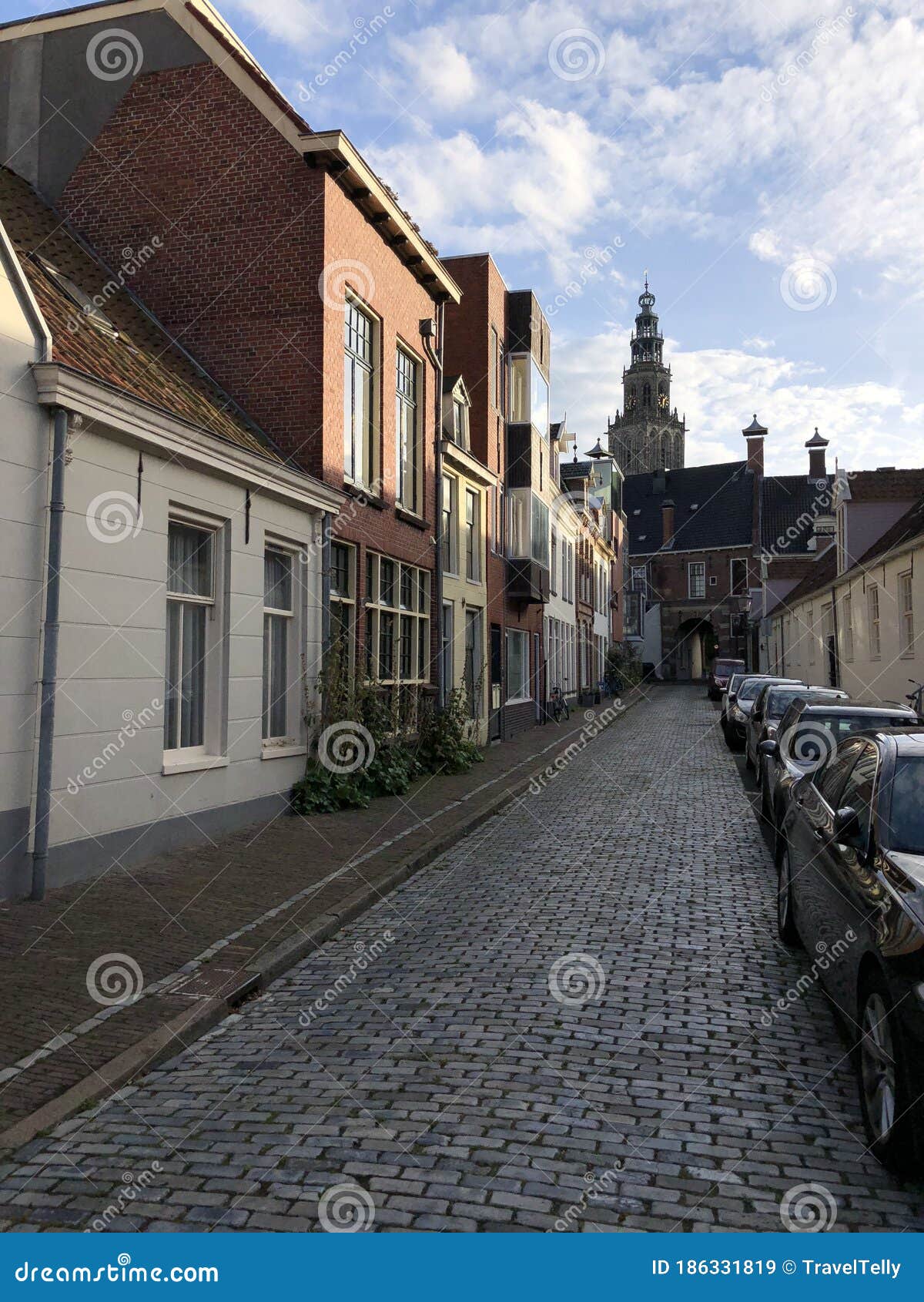 Martinitoren in Groningen editorial stock image. Image of netherlands ...