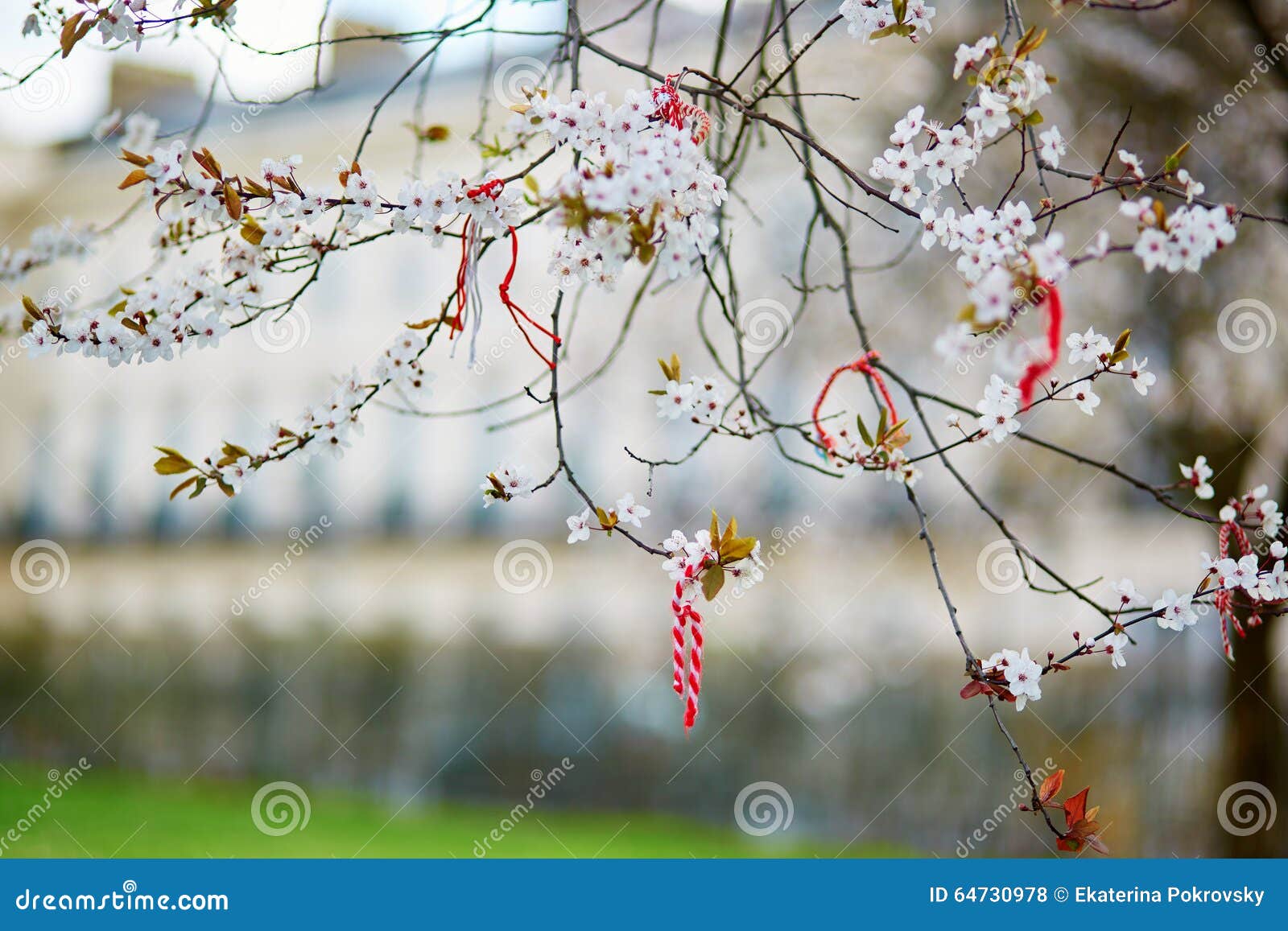 Martisor, symbol of spring stock photo. Image of spring - 64730978