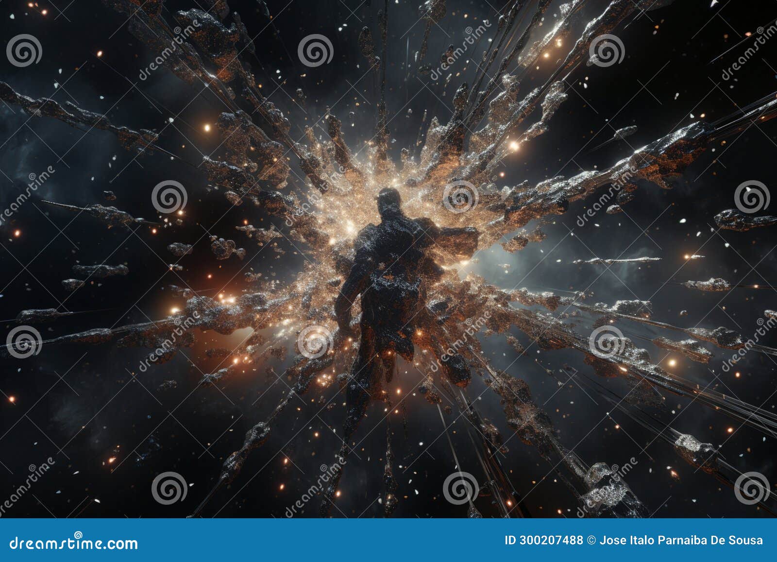 Marvel at the Balletic Dance of Spacecraft Stock Illustration ...