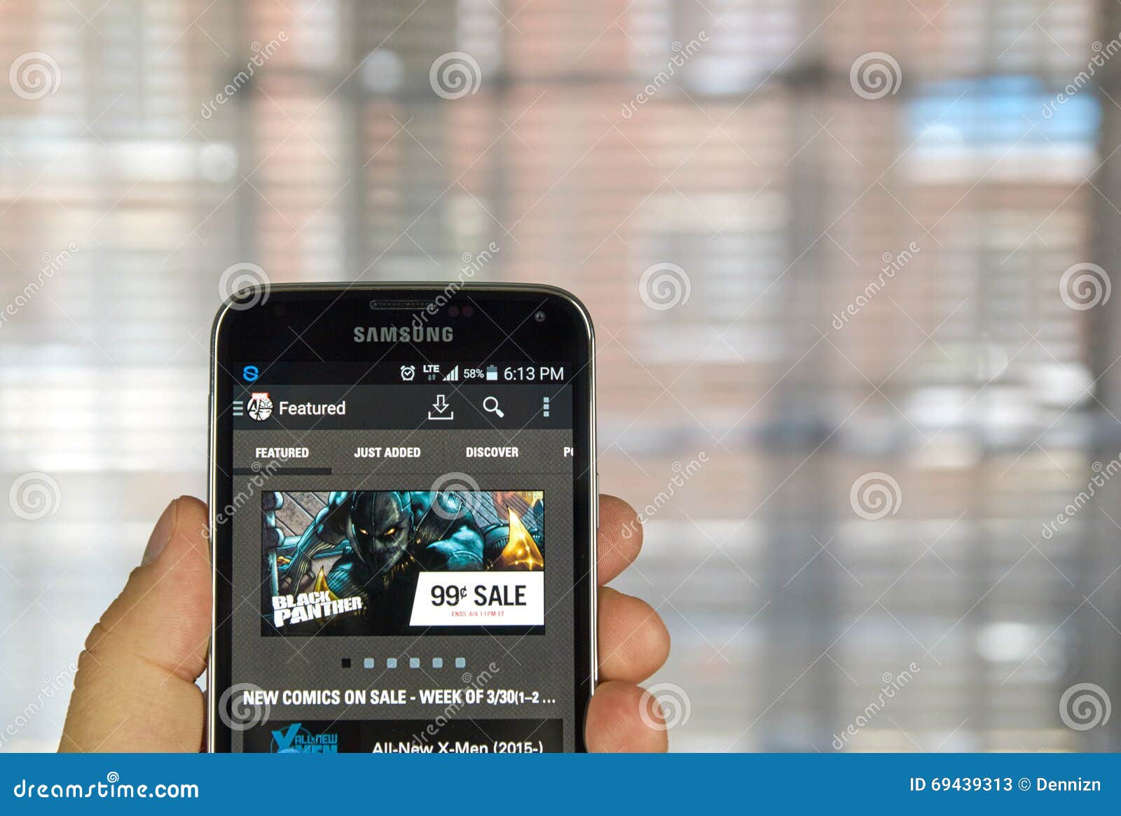 Marvel Comics app editorial stock photo. Image of product - 69439313