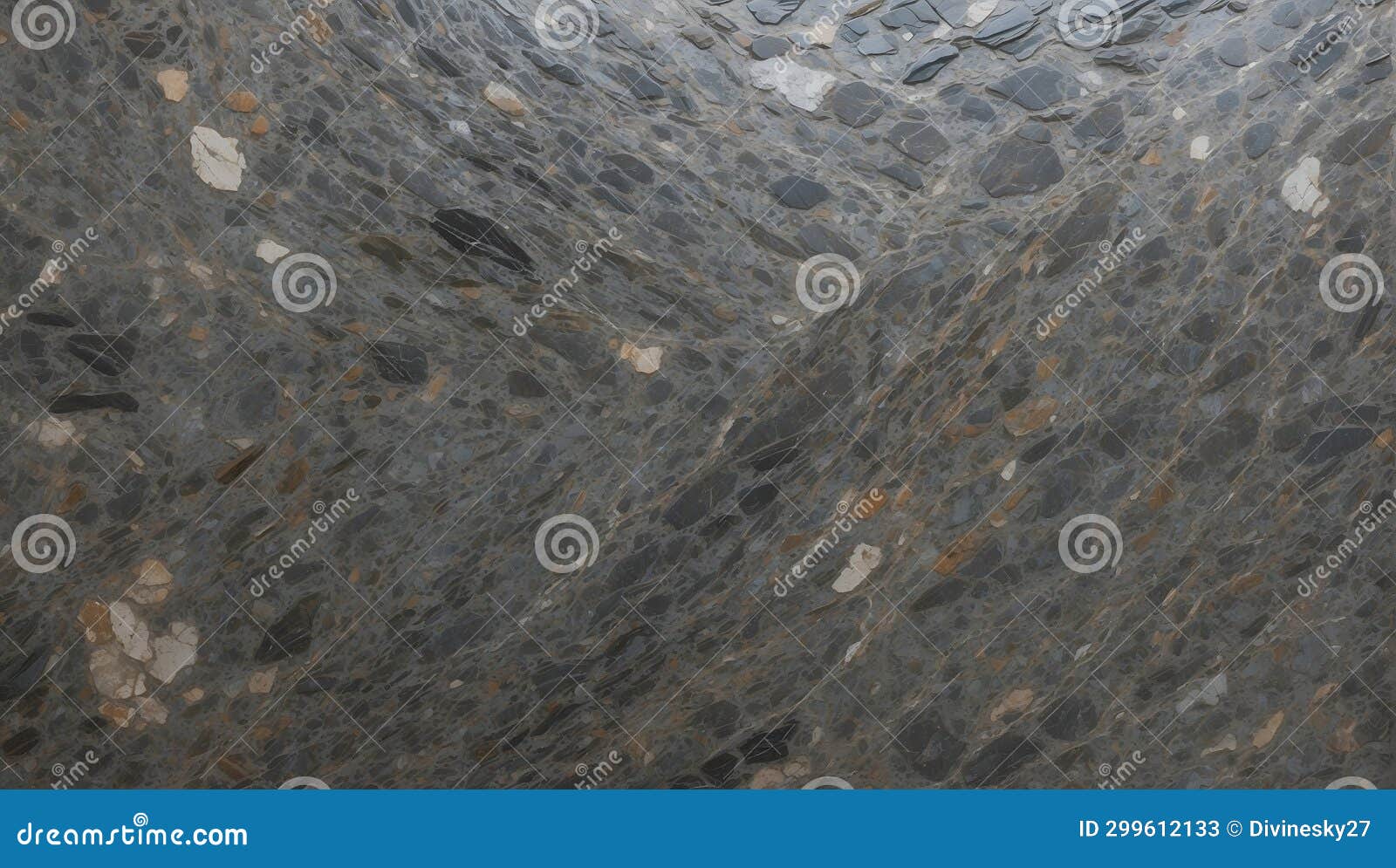 Polished Granite Marvel: Reflective Surface Delight. AI Generate Stock ...