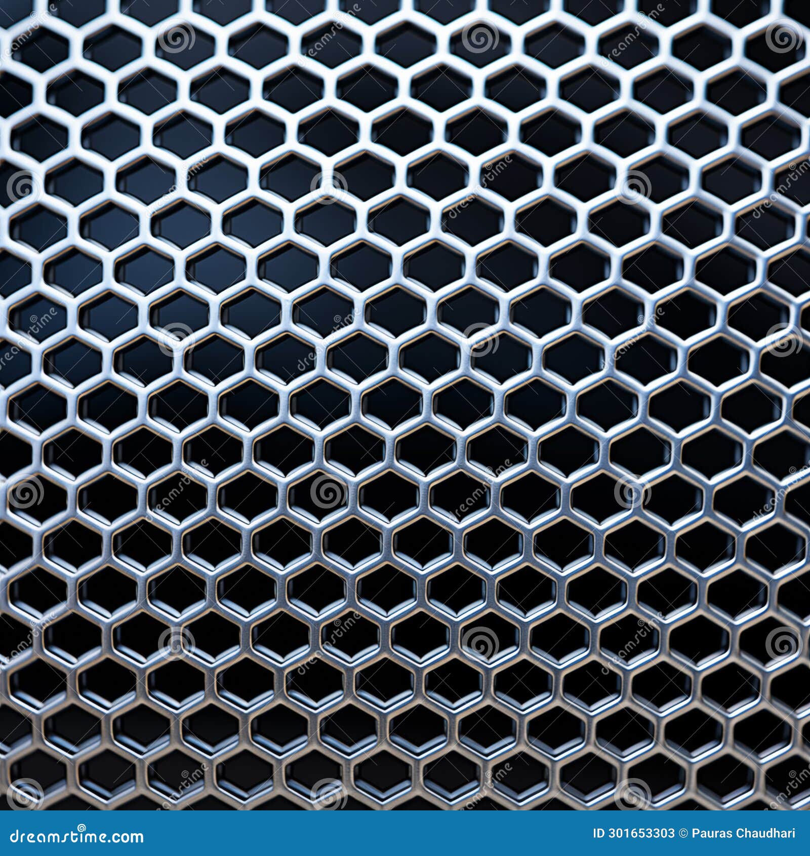 Geometric Matrix: Hex Mesh Elegance Stock Illustration - Illustration ...