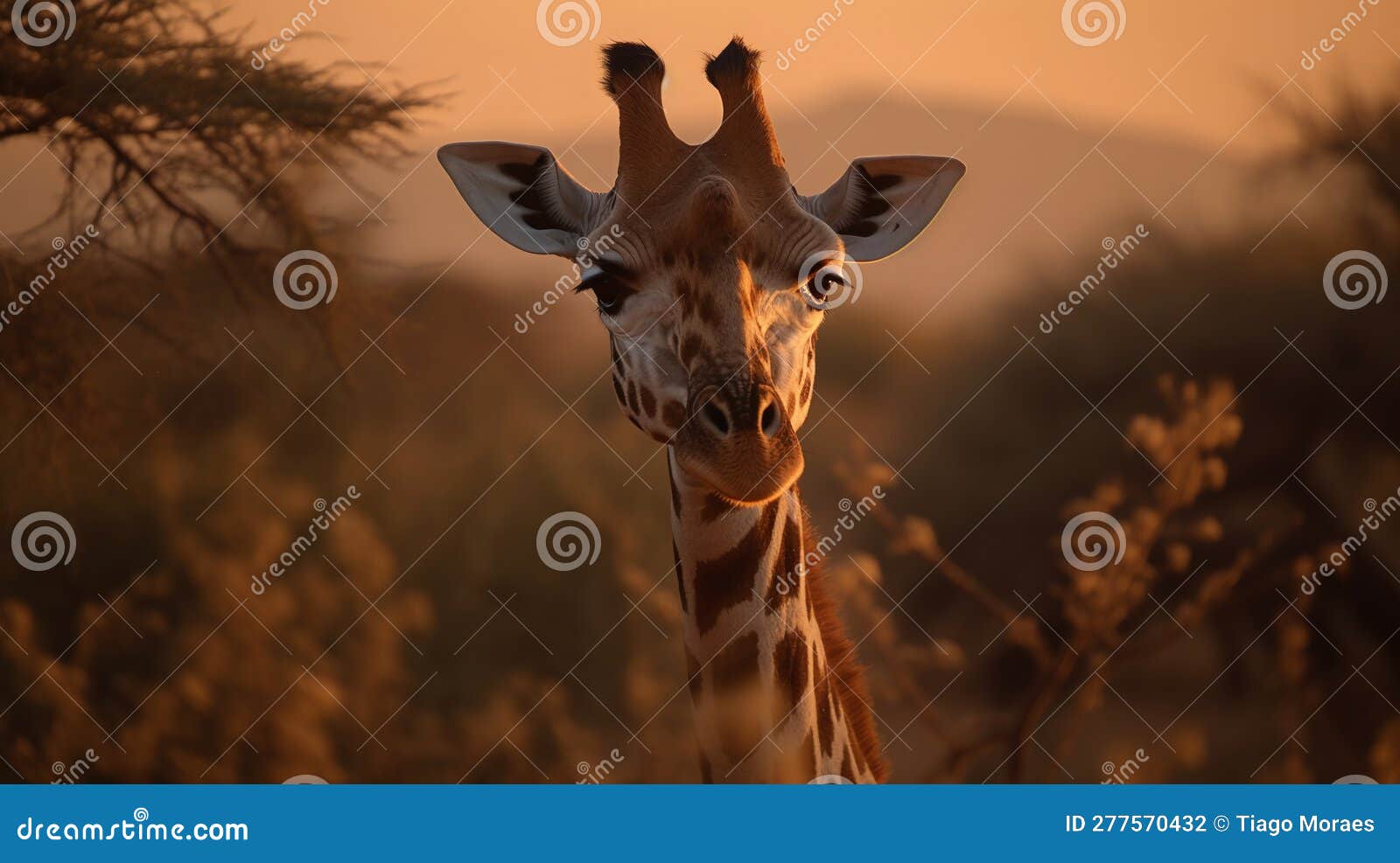 Marvel at the Unique Features of a Giraffe, Its Towering Height and ...