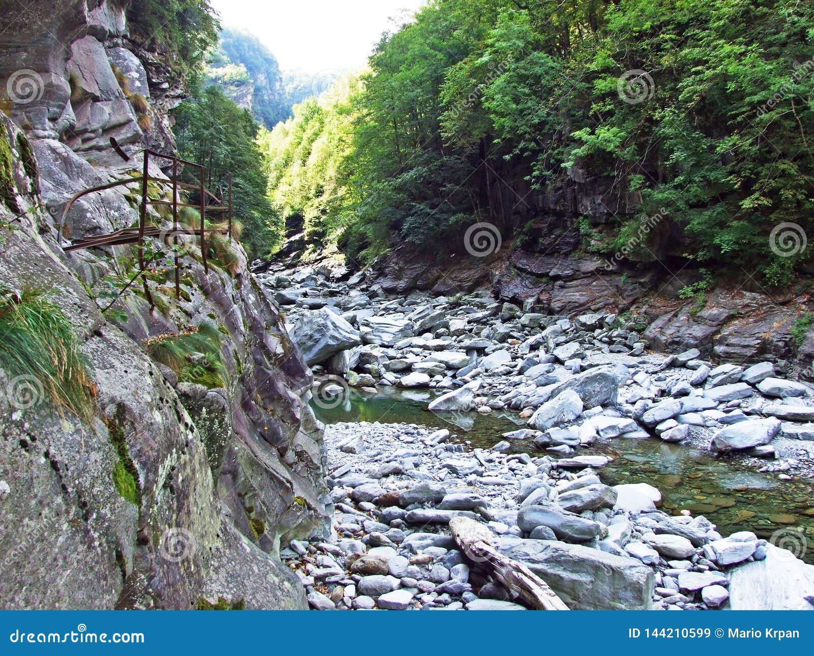 The Marvelous Canyons in the Magic Valley or in the Valle Di Maggia ...