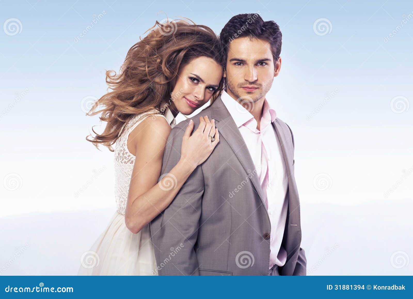 Marvelous Lady with Her Stylish Boyfriend Stock Photo - Image of love ...