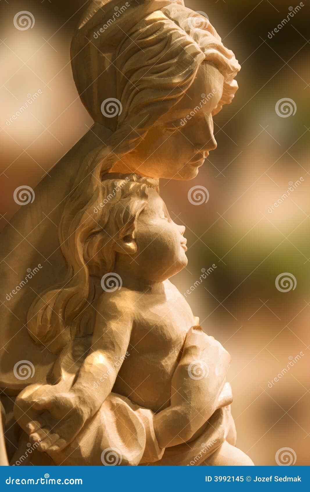 Mary with christ-child stock image. Image of folklore - 3992145
