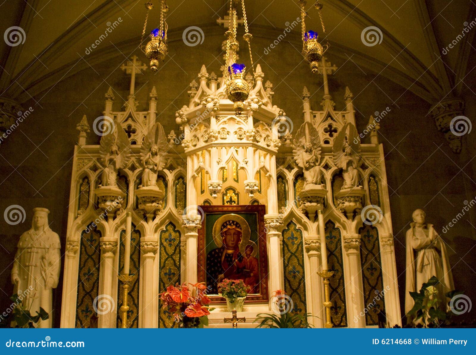 The Shrine Of Saint Charbel In Bekaa Kafra Stock Image | CartoonDealer ...