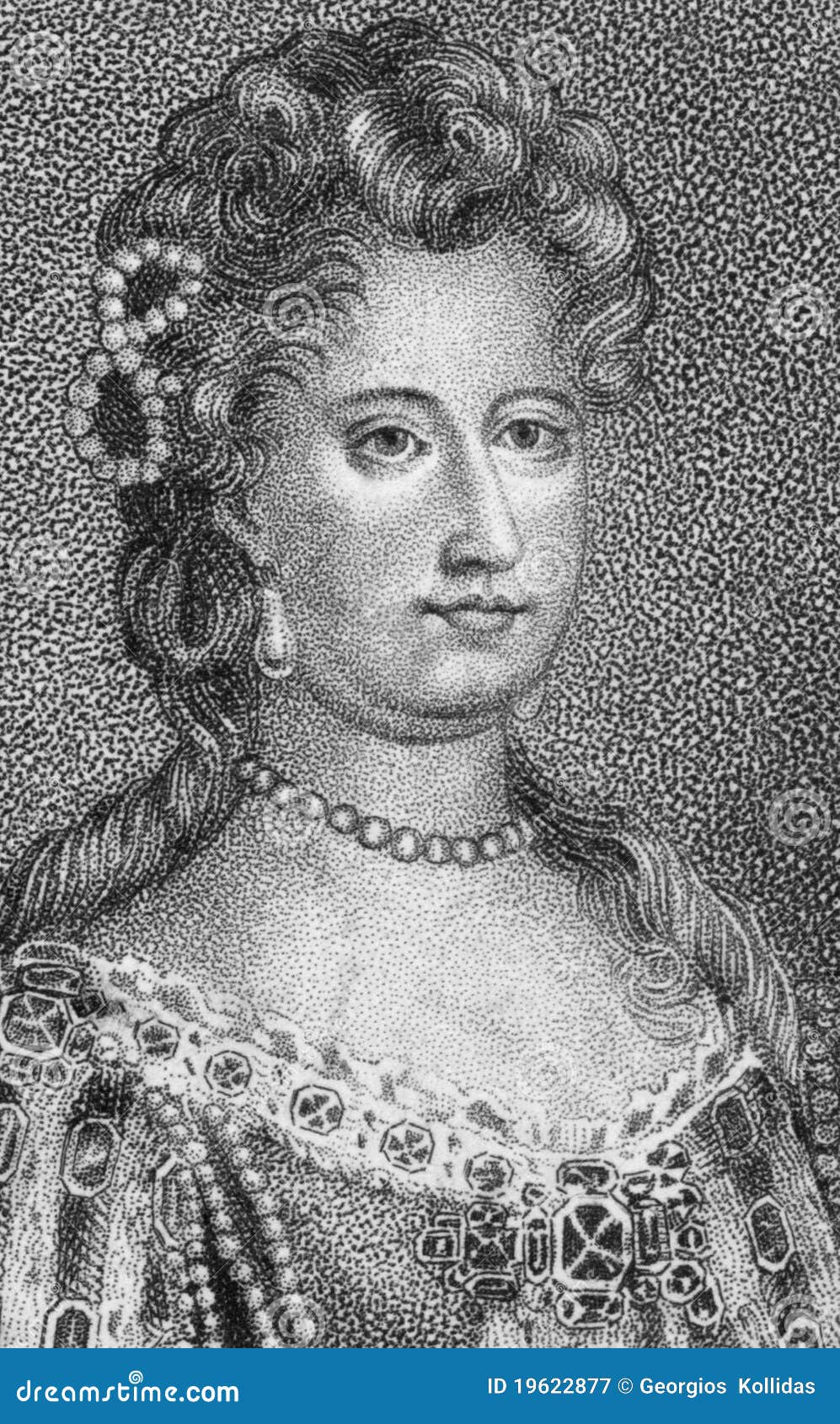 Mary II of England editorial photography. Image of antique - 19622877