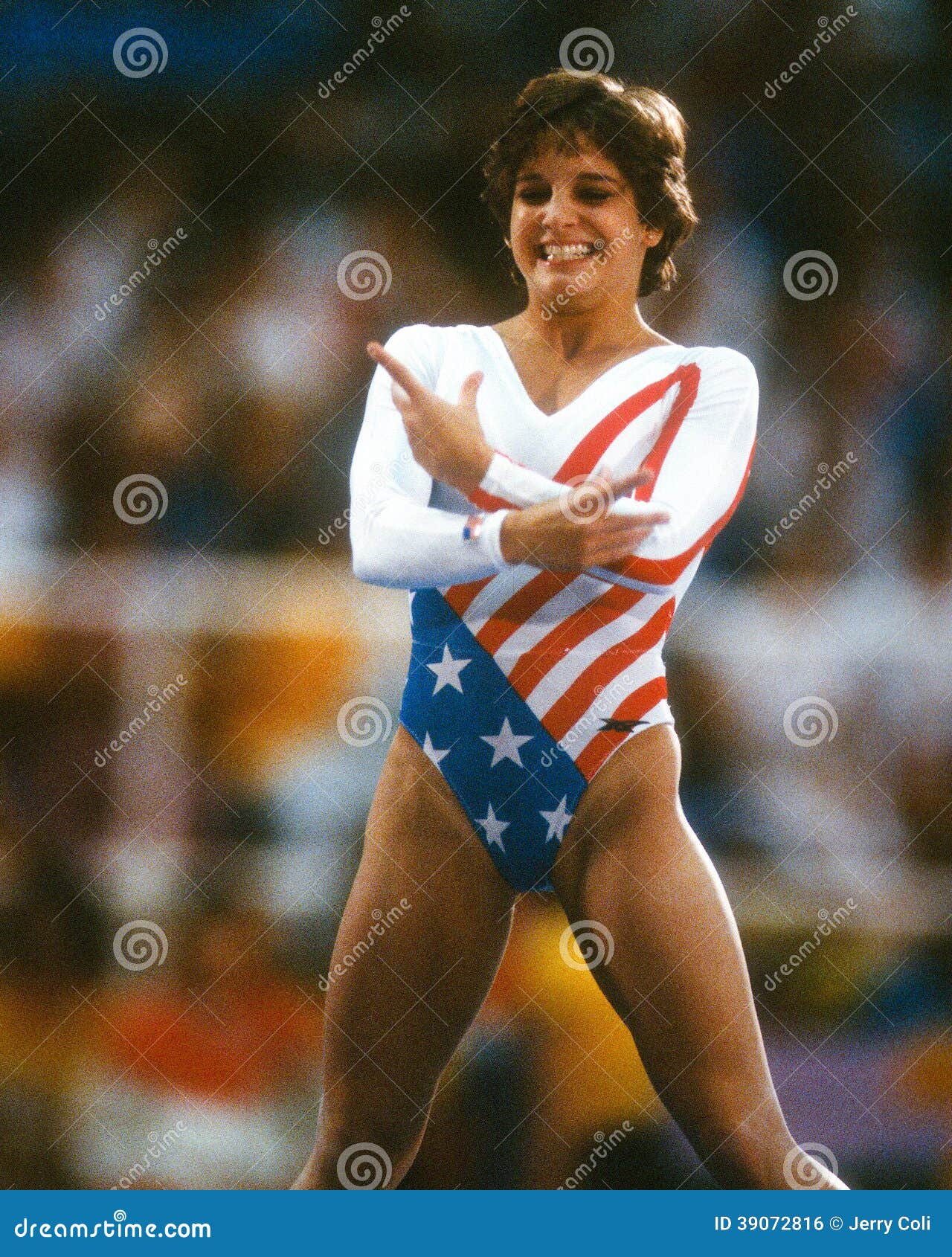 Mary Lou Retton -- Ginasta Dos E.U. Foto Editorial - Imagem de américa ...