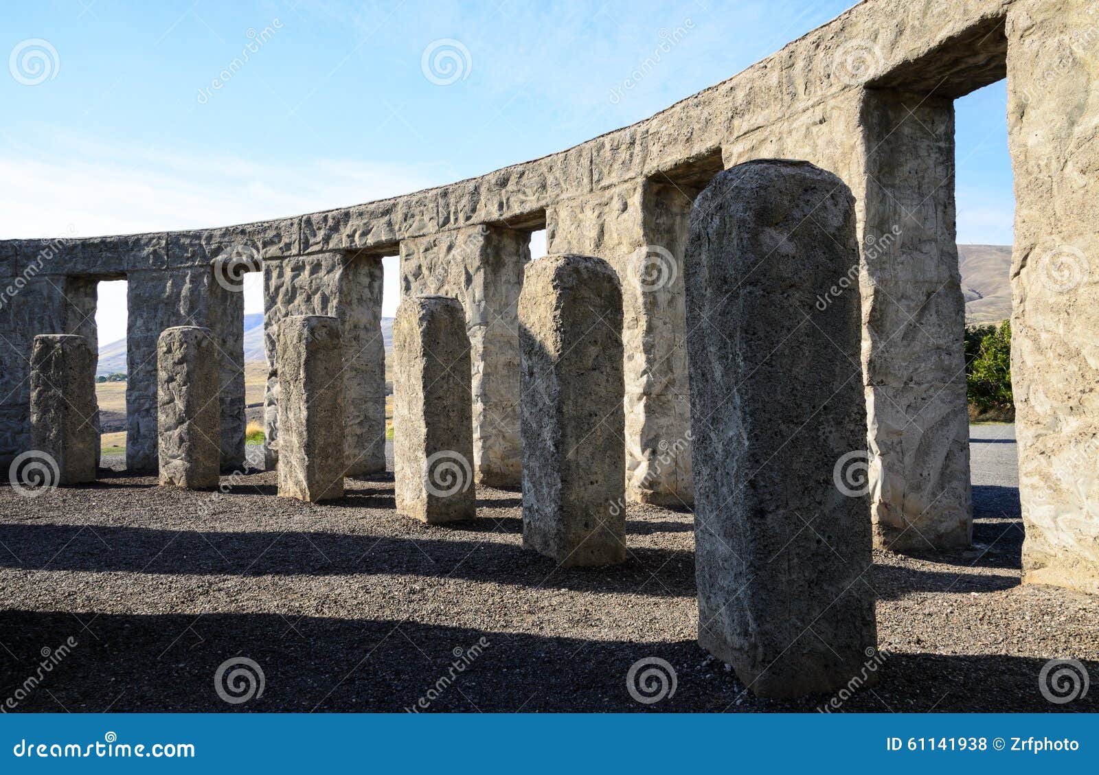 Maryhill Stonehenge stock photo. Image of world, modern - 61141938