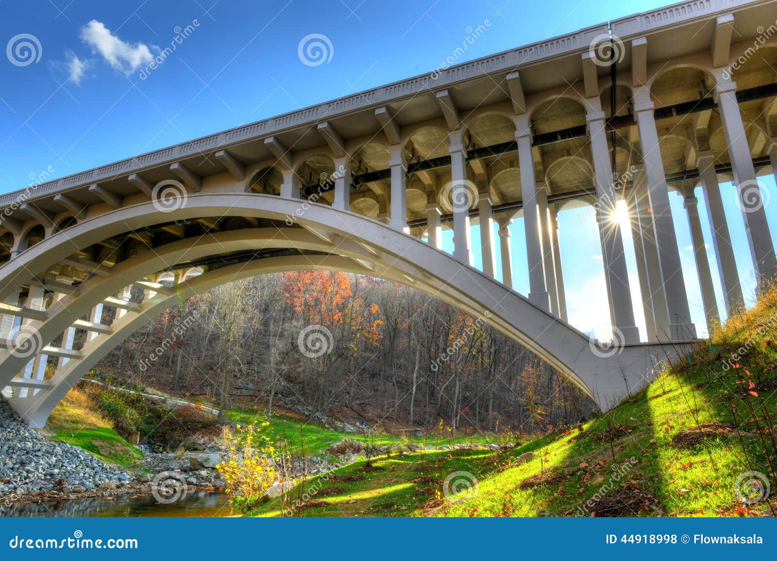 Maryland B&O Bridge stock photo. Image of river, stream - 44918998