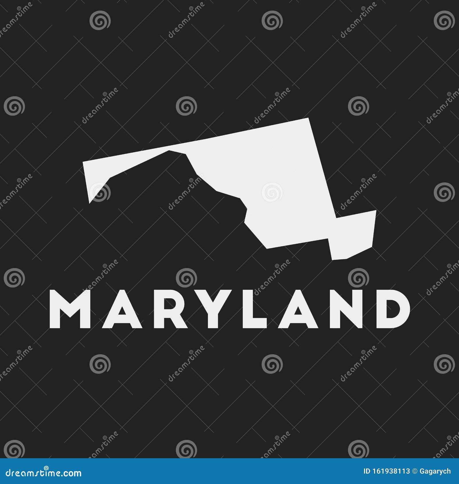 Maryland icon. stock vector. Illustration of destination - 161938113
