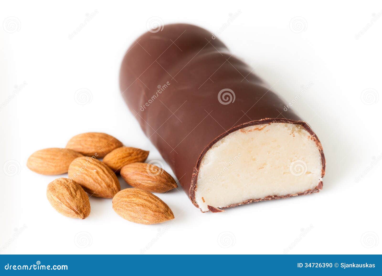 Marzipan stock photo. Image of dessert, white, isolated - 34726390