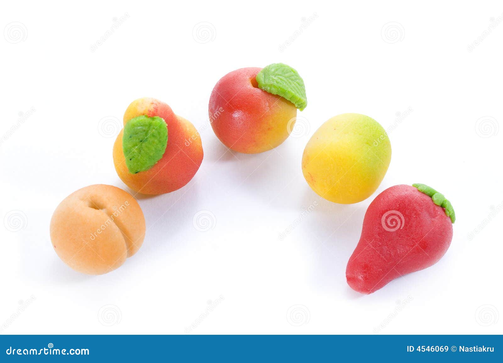 Marzipan fruits stock image. Image of replica, nuts, flavor - 4546069
