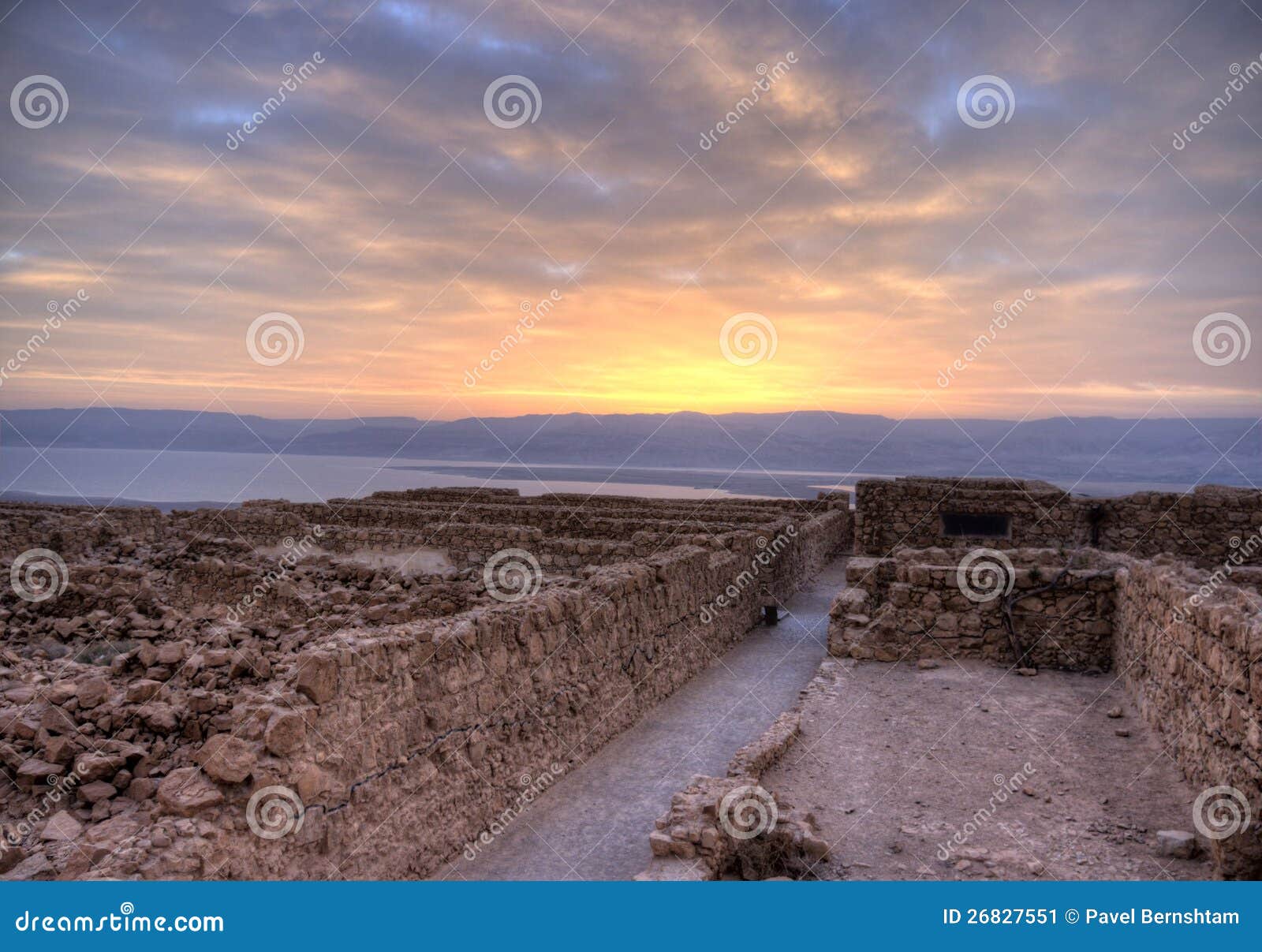 Masada fortress stock image. Image of nature, asia, herod - 26827551