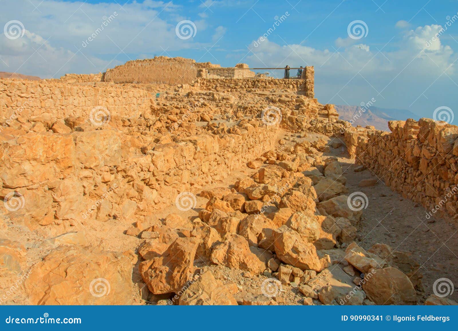 Masada stock image. Image of masada, mythic, mountain - 90990341