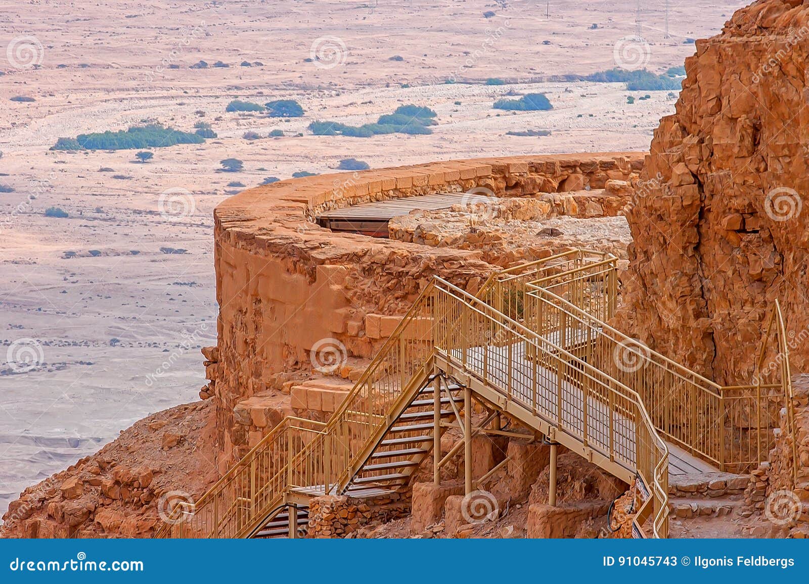 Masada stock image. Image of history, derelict, mythic - 91045743