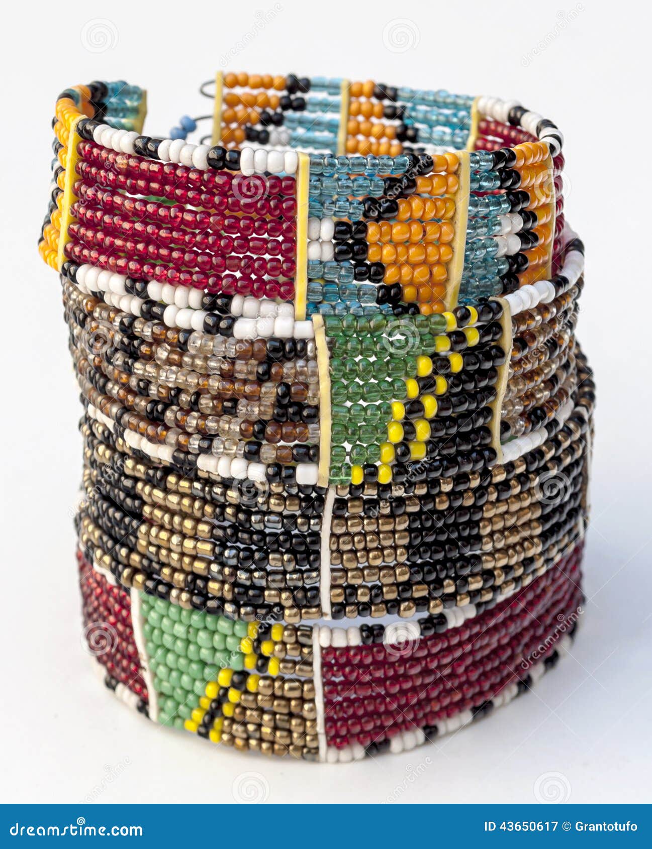 Masai bracelet colors stock image. Image of mara, closeup - 43650617