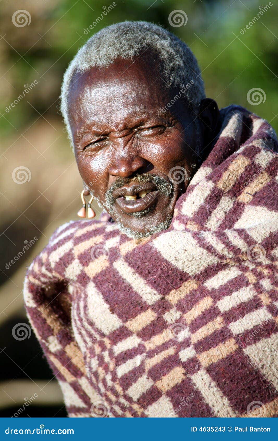 Masai Elder (Kenya) editorial stock photo. Image of african - 4635243
