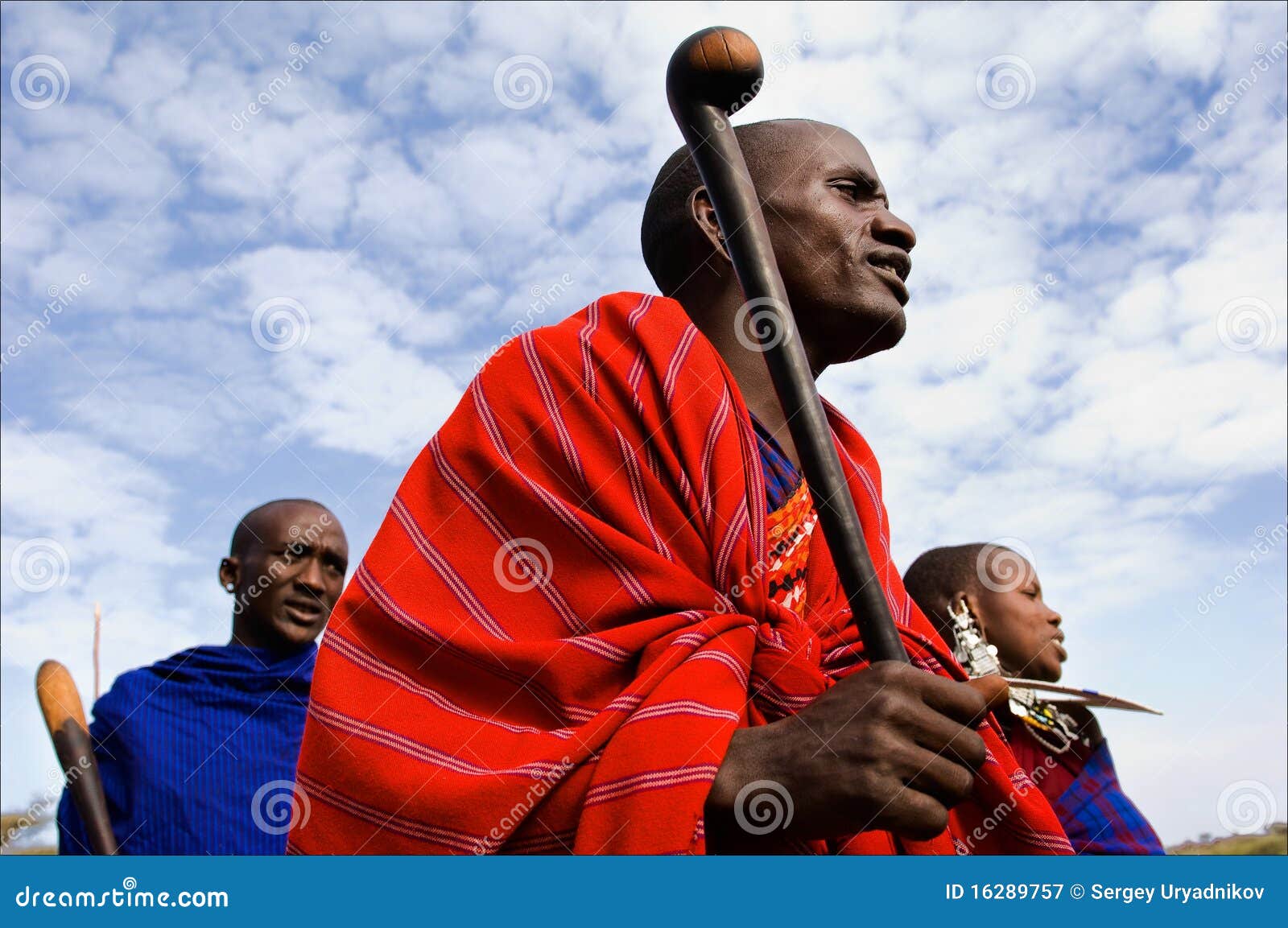 Masai portrait. editorial photography. Image of duty - 16289757