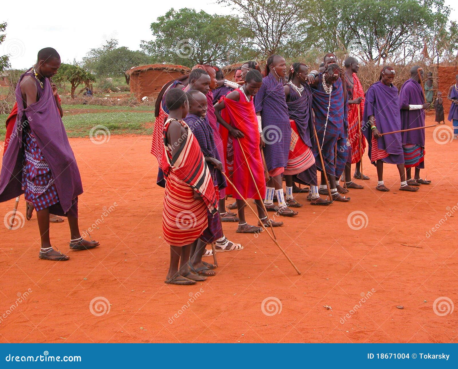 Masai tribe editorial stock image. Image of clay, culture - 18671004