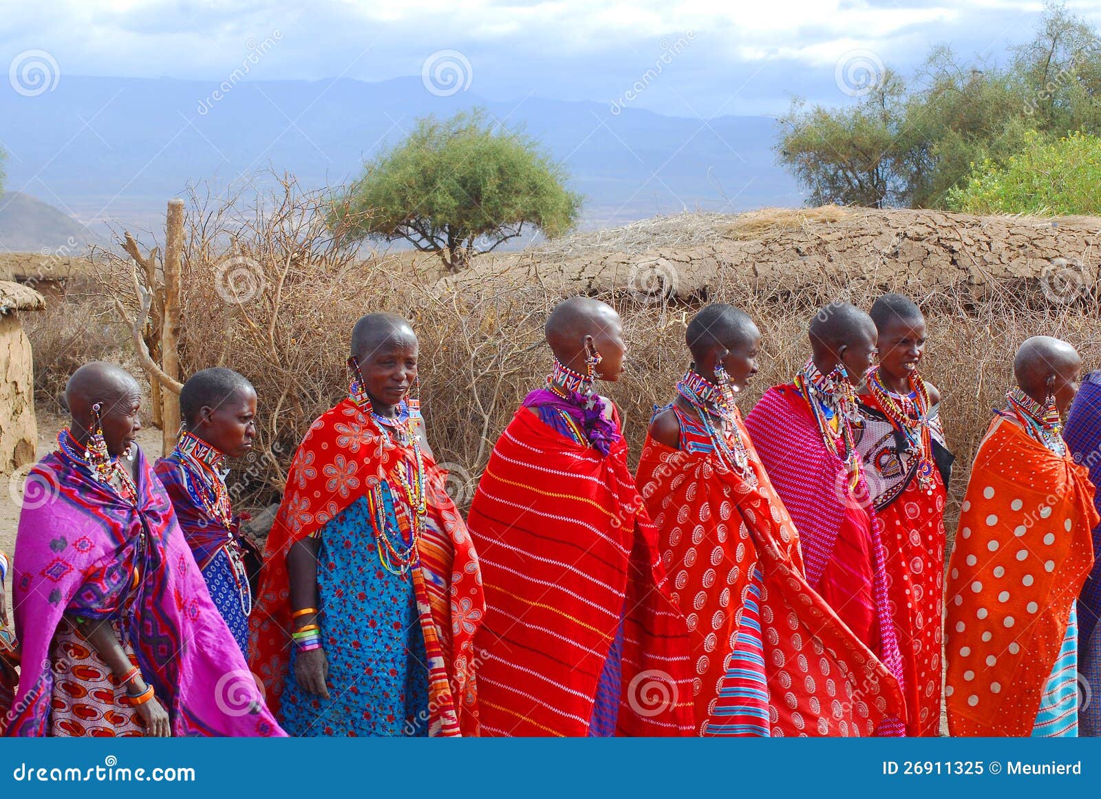 Masai tribe editorial image. Image of eastern, black - 26911325