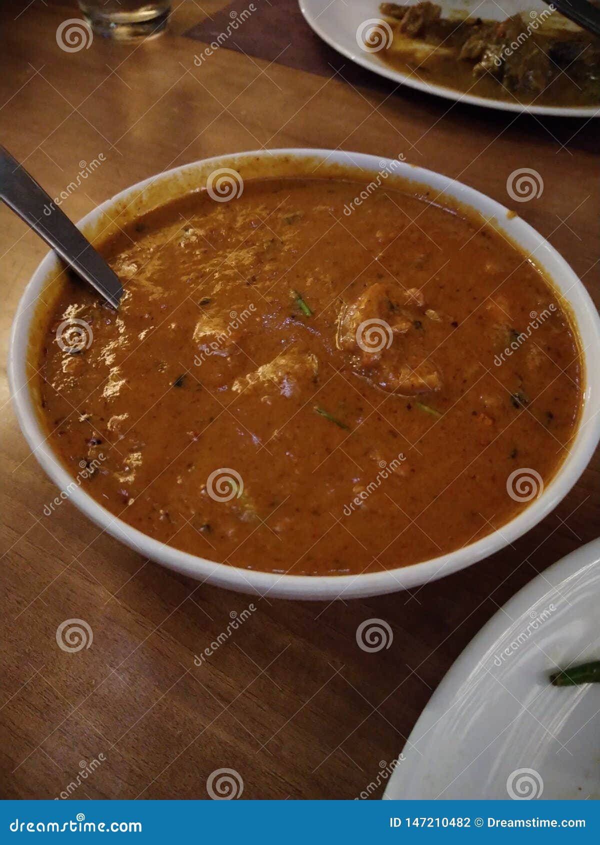 Masala Del Pollo De La Mantequilla Foto de archivo - Imagen de indio ...