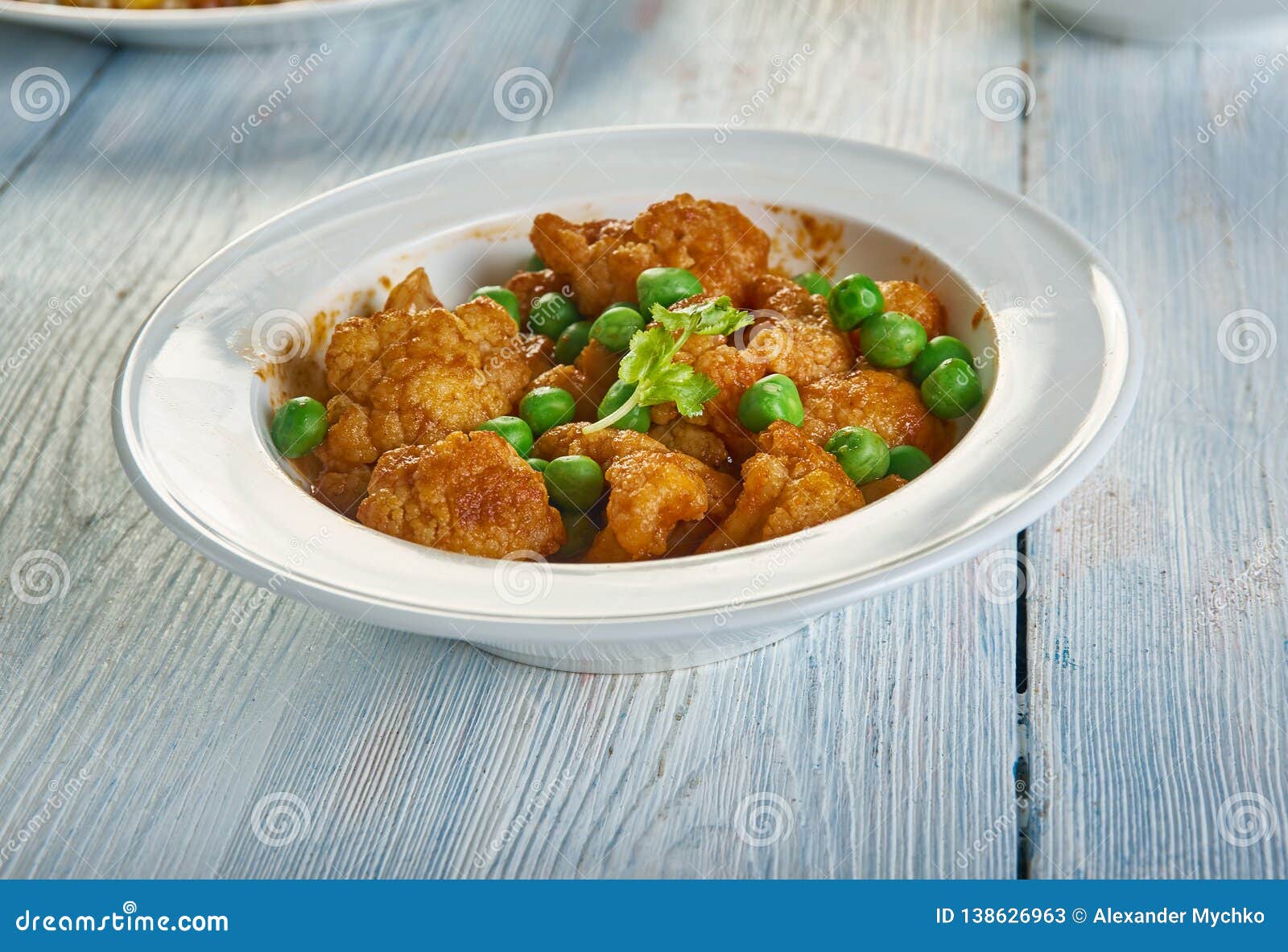 Masala Gobi stock image. Image of cooked, healthy, horizontal - 138626963