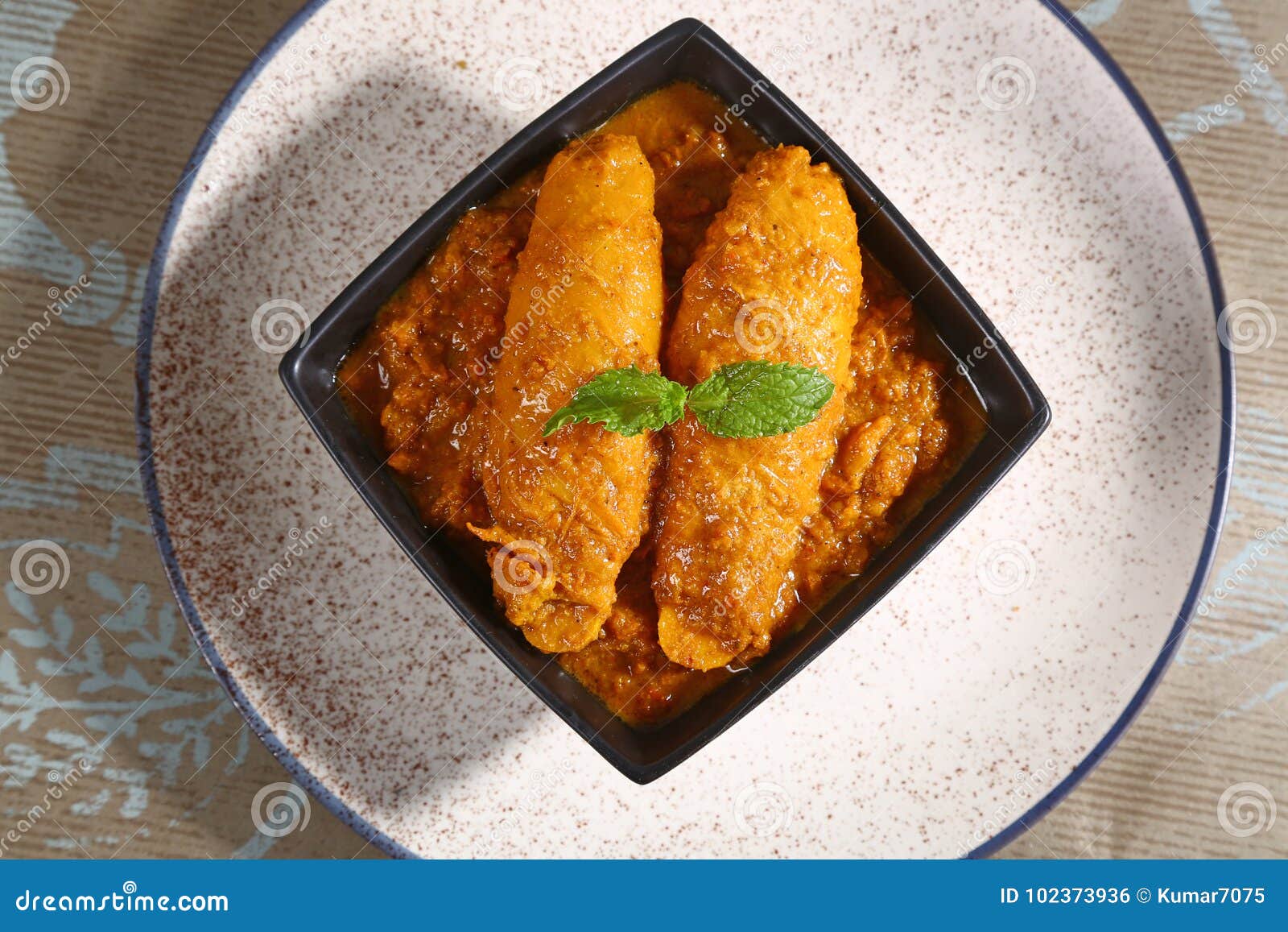 Masala Tawa Chaap or Soya Chaap, Indian Dish Stock Photo - Image of ...