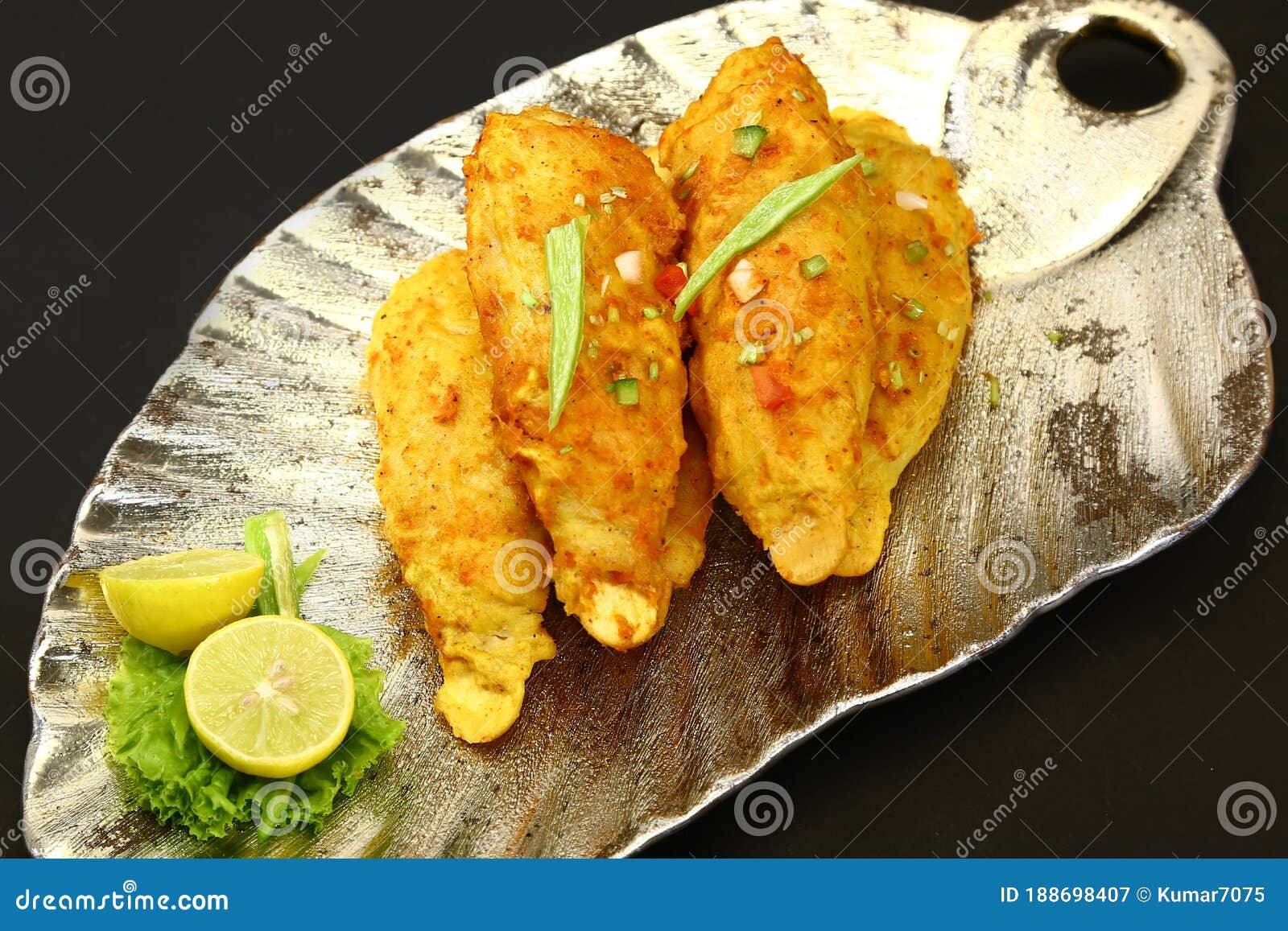 Masala Tawa Chaap or Soya Chaap Indian Dish Stock Image - Image of ...