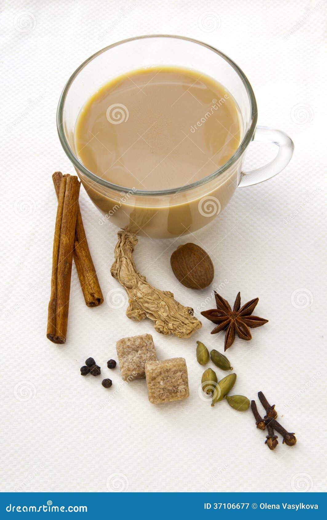 Masala tea stock image. Image of pinks, ceylon, star - 37106677