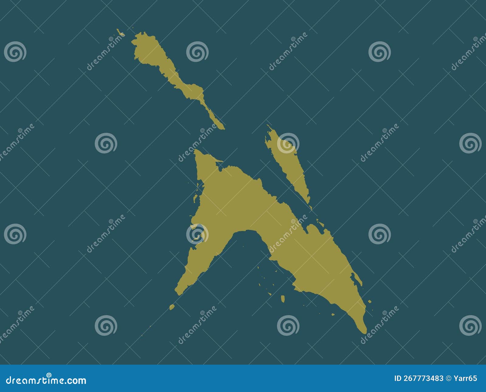 Masbate, Philippines. Solid. No Legend Stock Illustration ...