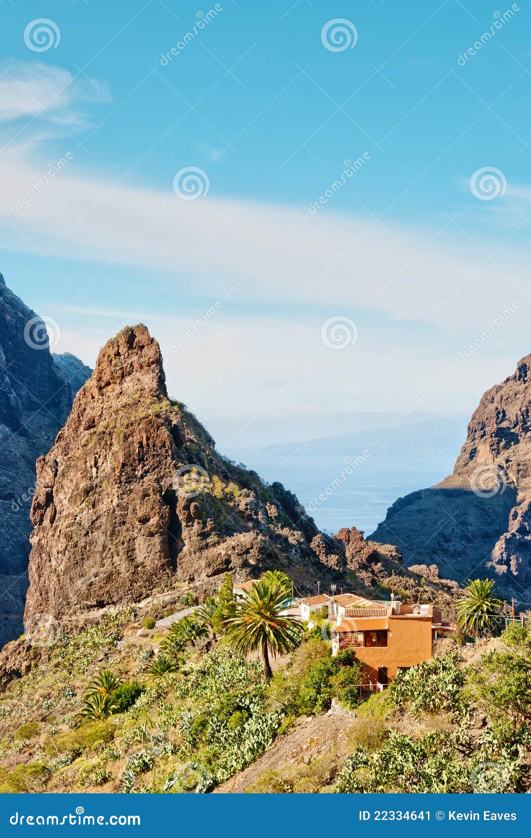Masca village, Tenerife stock image. Image of islands - 22334641