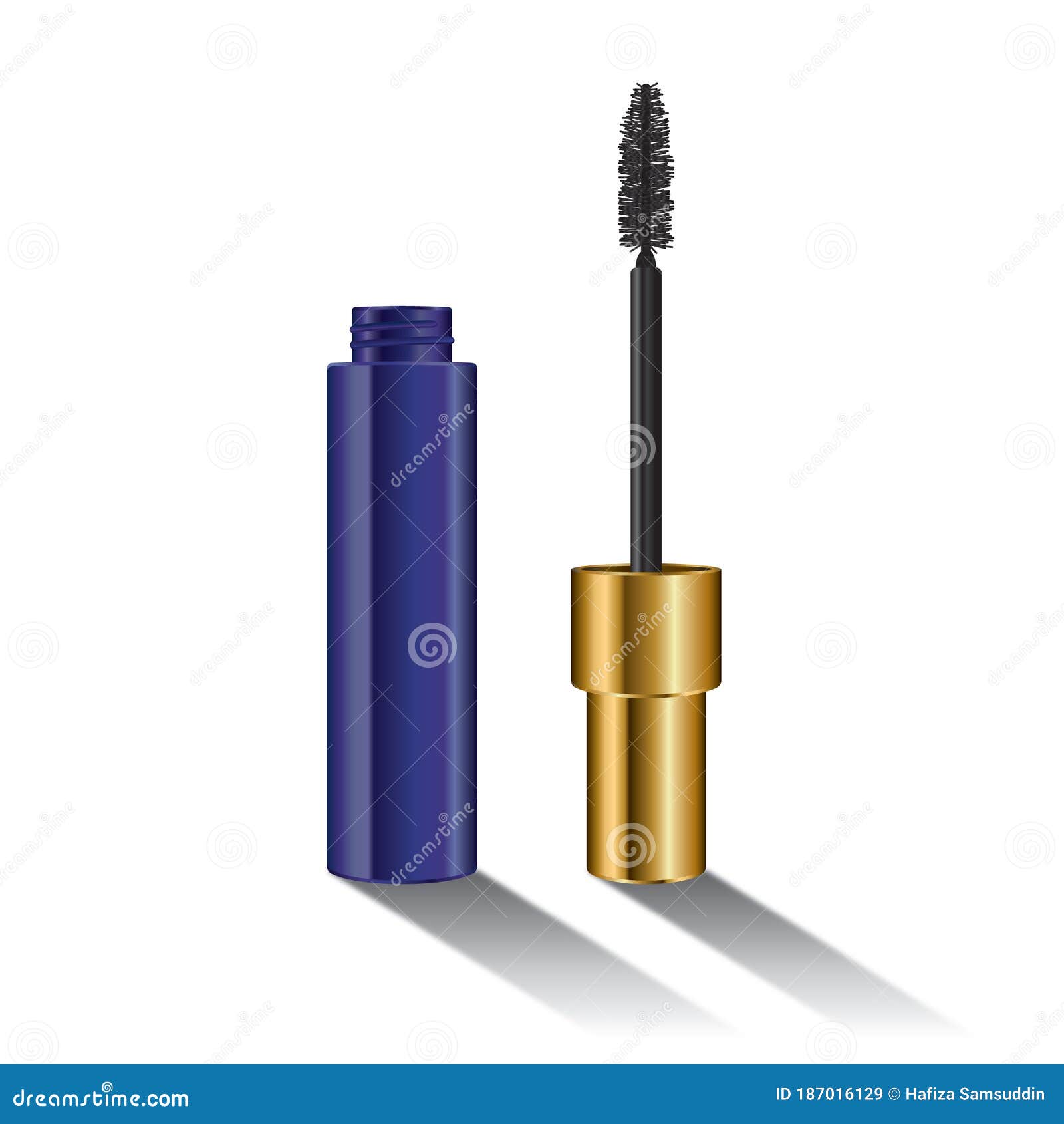 Mascara. Vector Illustration Decorative Design Stock Vector ...