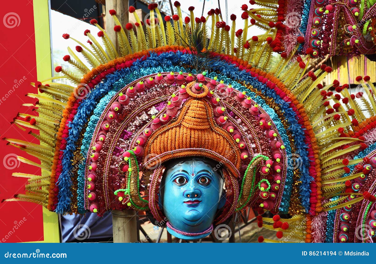 Maschera Attraente Del Dio E Della Dea Immagine Stock Editoriale ...