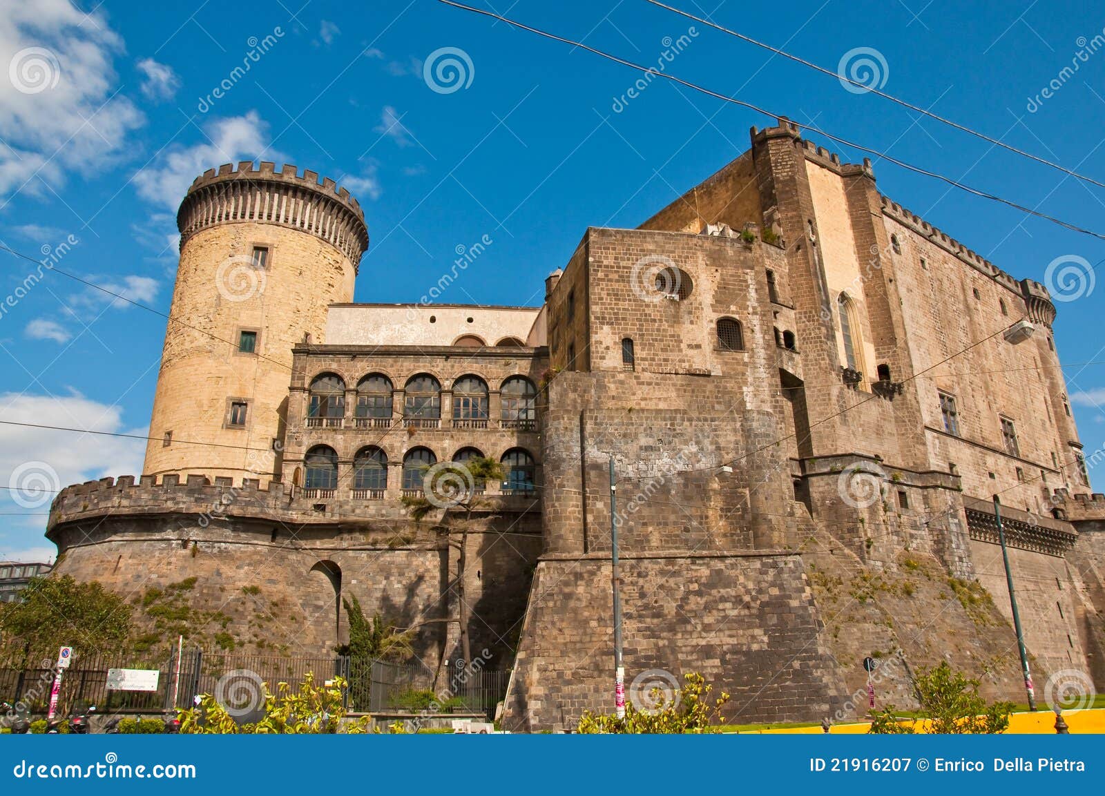 Maschio angioino stock image. Image of history, landmark - 21916207