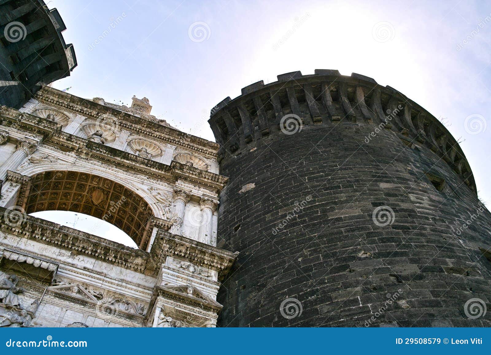 Maschio angioino stock image. Image of italy, renaissance - 29508579