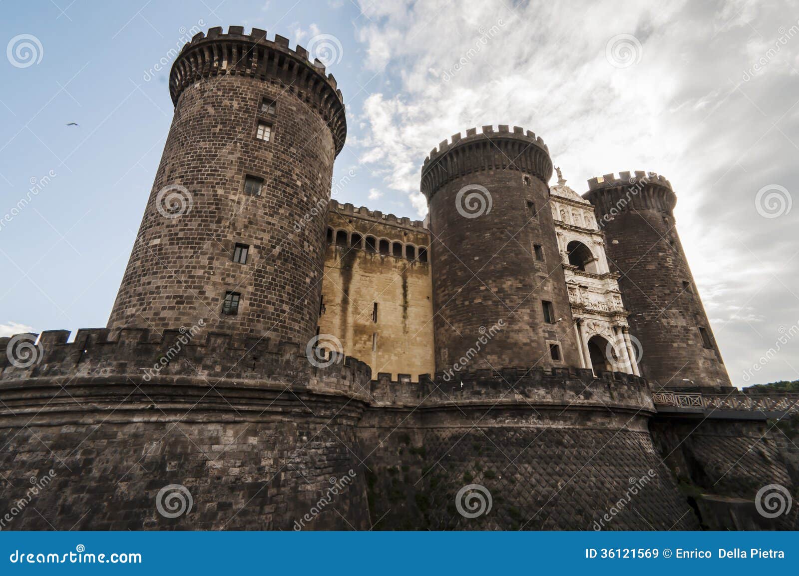 Maschio Angioino stock image. Image of architecture, angioino - 36121569
