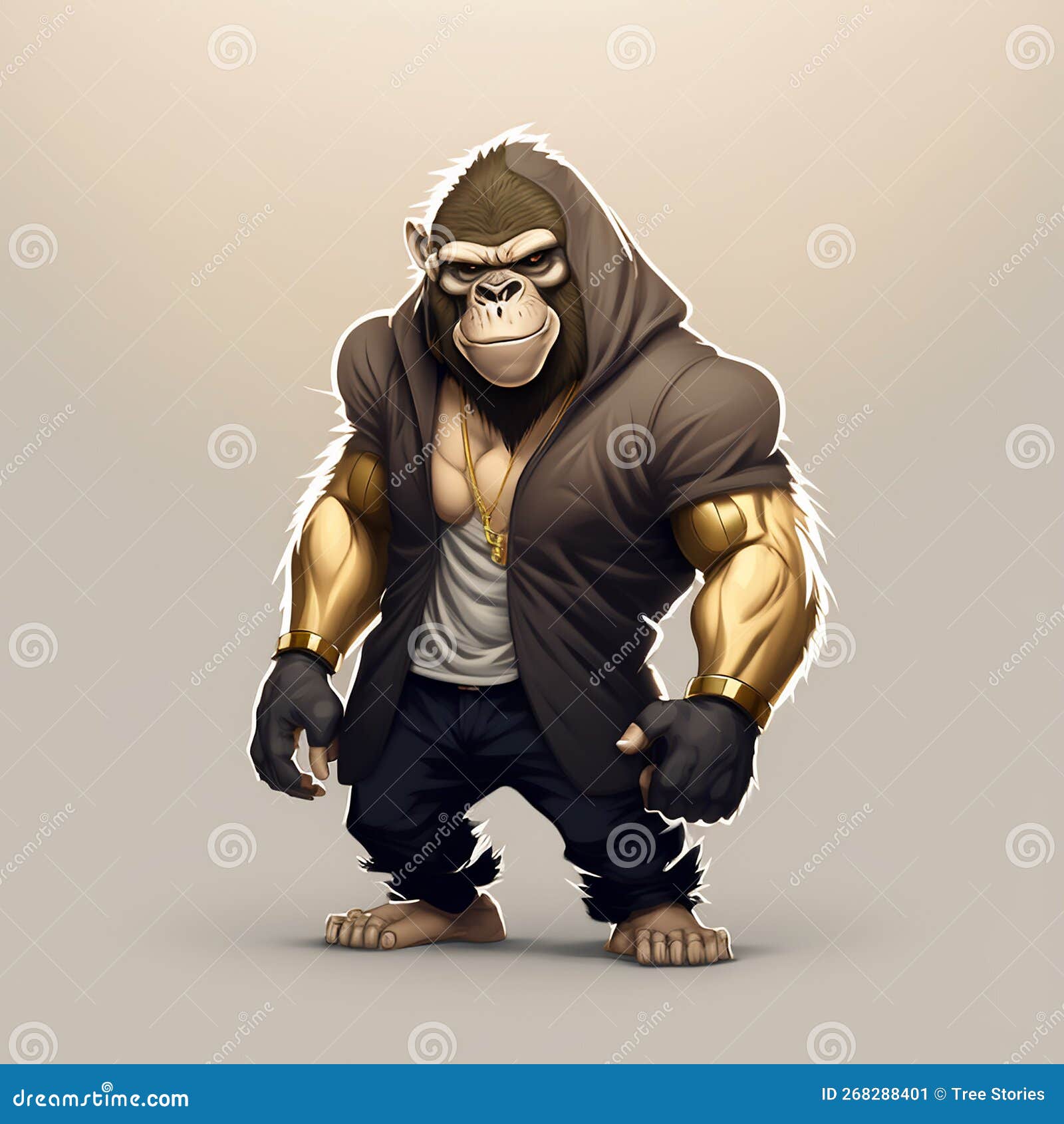 Mascot Character Monkey Cyber Stock Illustrations – 472 Mascot ...
