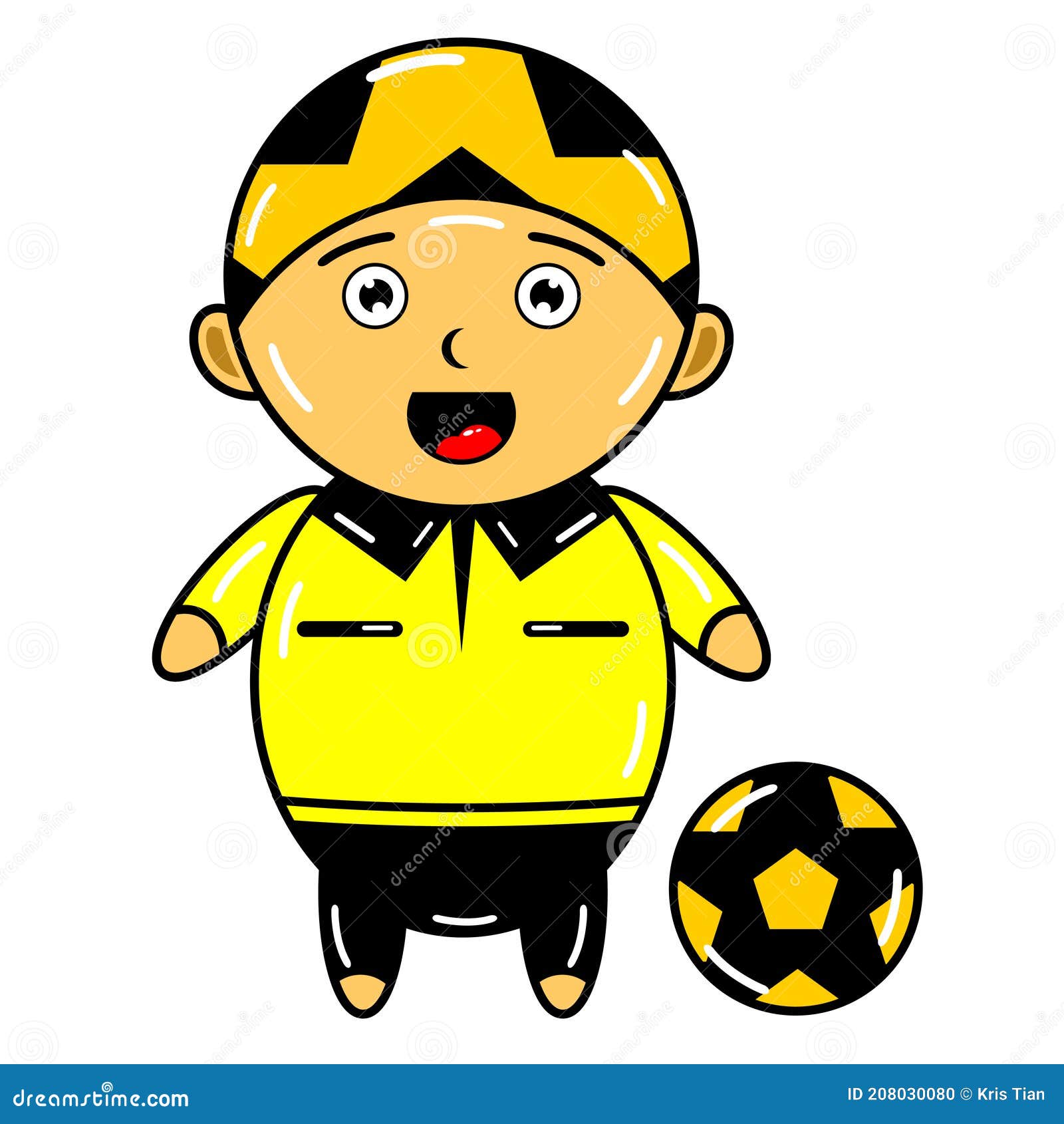 Chibi Football Stock Illustrations – 80 Chibi Football Stock ...
